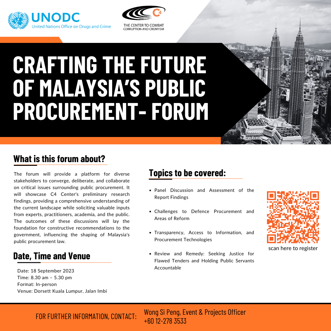 Public Procurement Forum: Crafting the Future of Malaysia’s Public ...